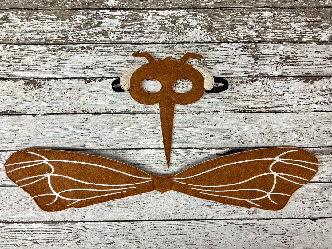 Mosquito Mask Mosquito Wings Mosquito Costume Insect Mask Insect ...