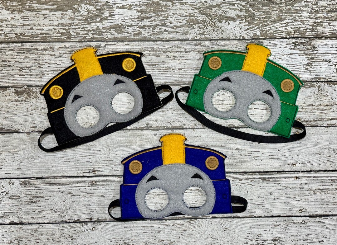 Choo Choo Train Halloween Costume & Mask Set - Pretend Play Birthday ...