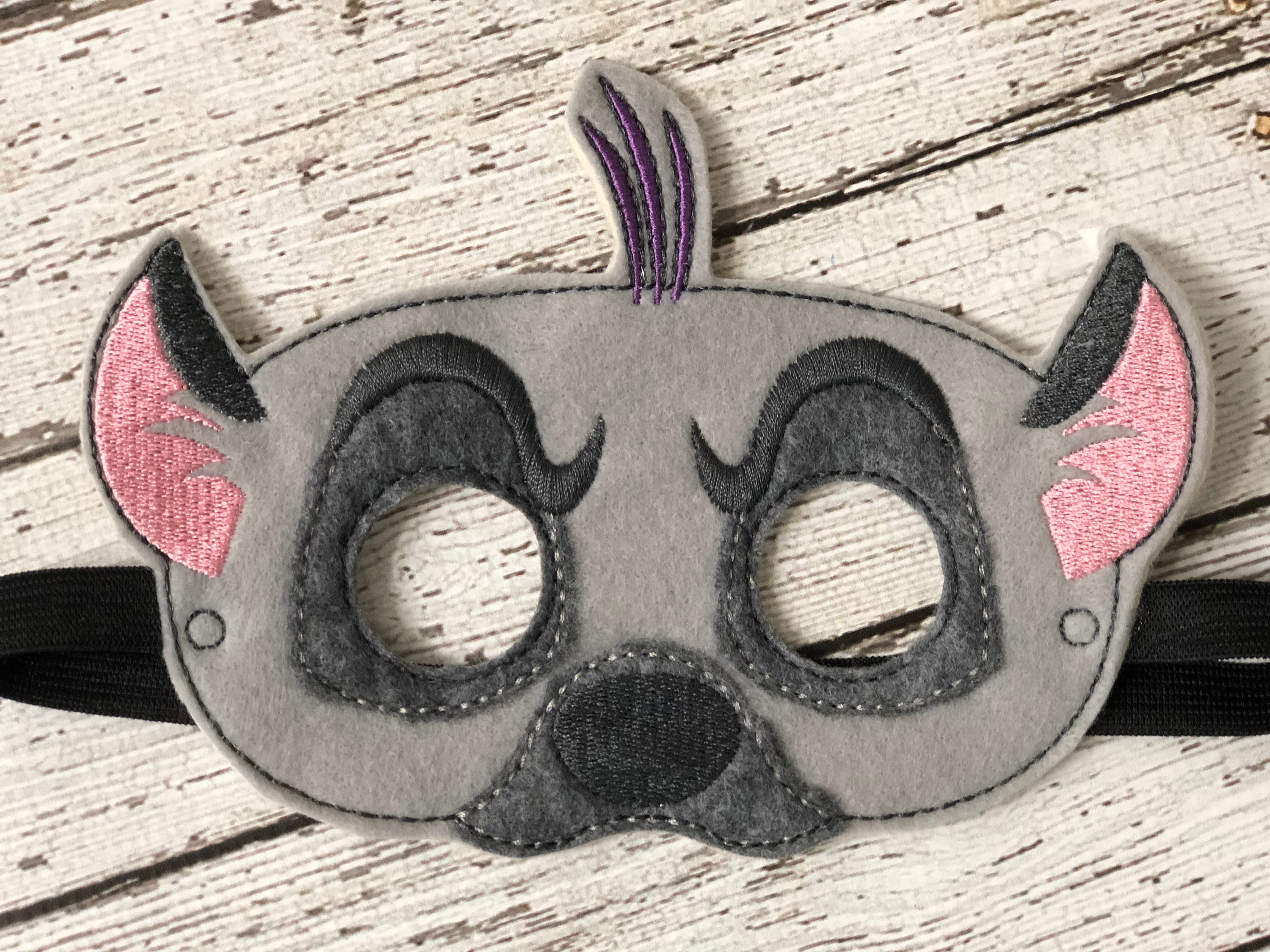 Hyena Masks Kids Masks Kids Costumes Hyena Mask Felt Mask Animal Mask ...