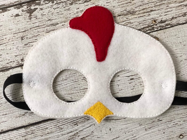 Farm Animal Felt Masks Duck Mask Turkey Mask Chicken Mask - Etsy