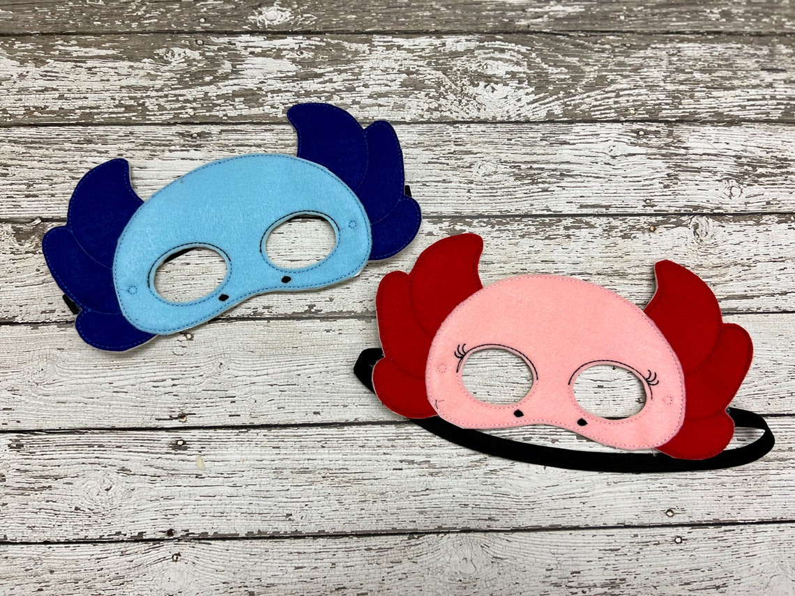 Axolotl Mask Axolotl Costume Mexico Salamander Mask Mexico | Etsy