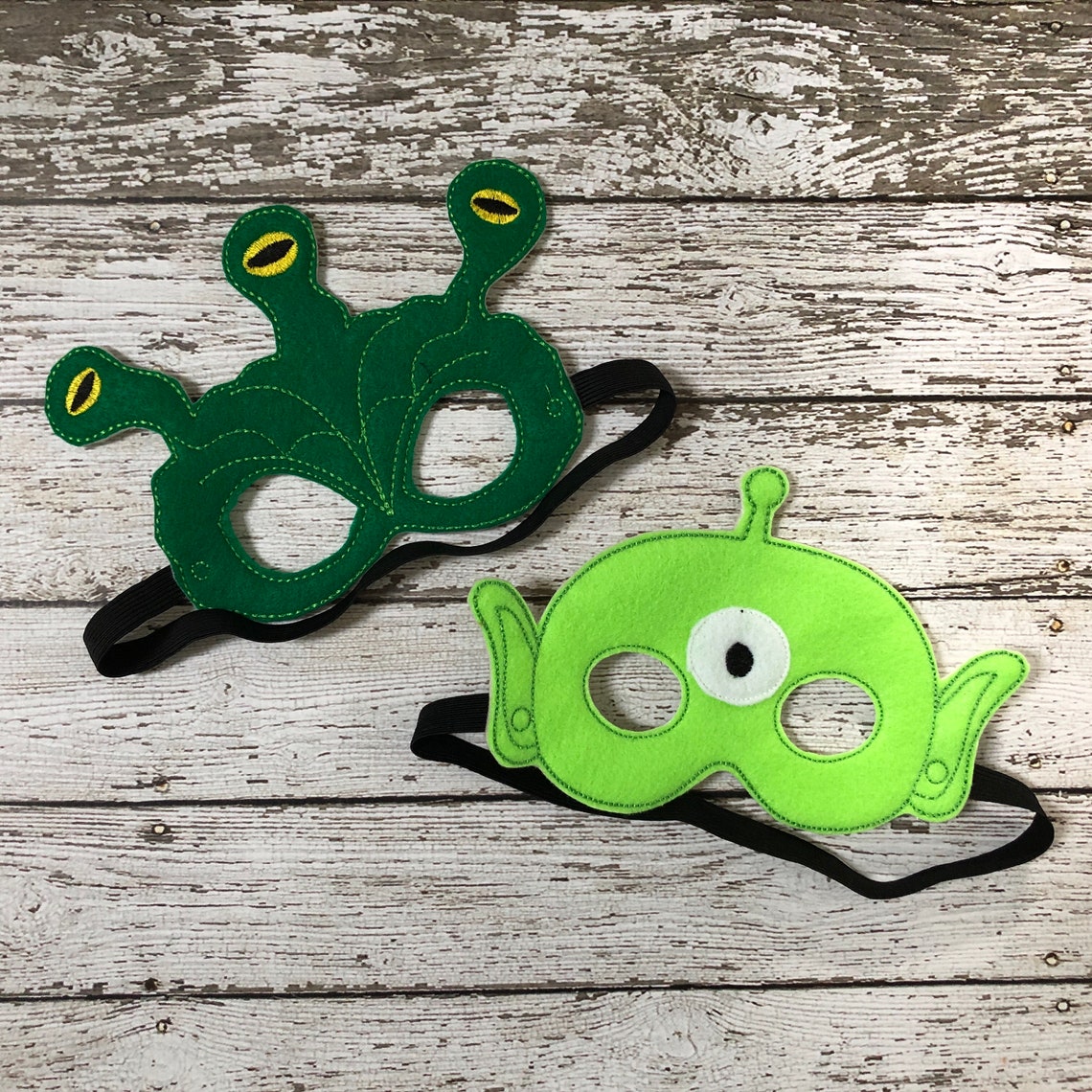 Alien Mask Felt Masks Alien Masks Kids Costumes Alien Costume - Etsy