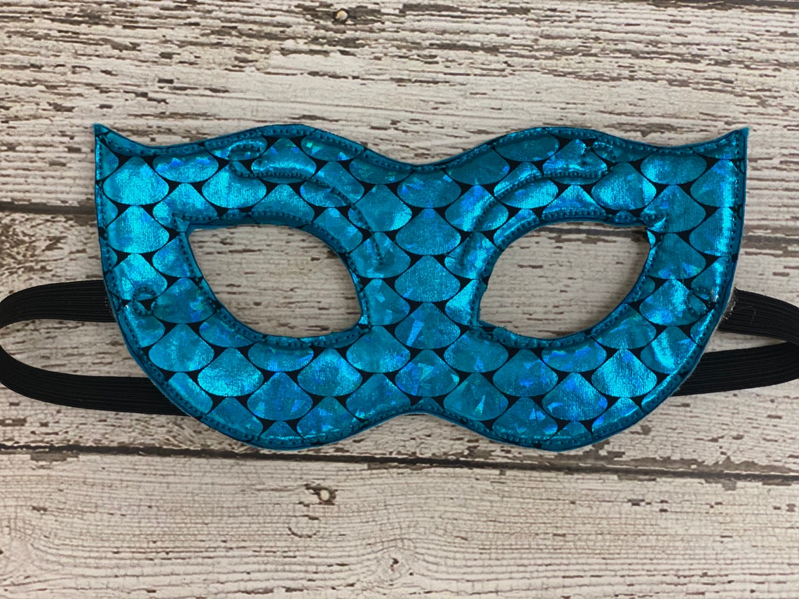 Mermaid Felt Masks Mermaid Mask Mermaid Costume Ocean Costume | Etsy
