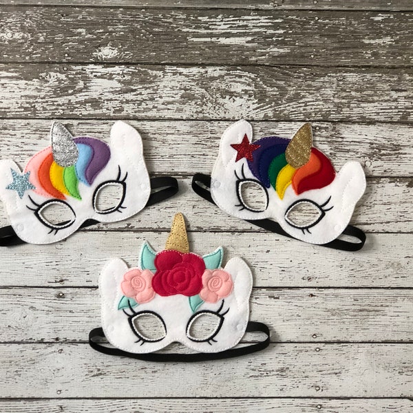 Unicorn Mask - Etsy