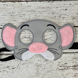Adorable Handcrafted Mouse Costume Set: Mouse Mask, Mitts and Tail - Etsy