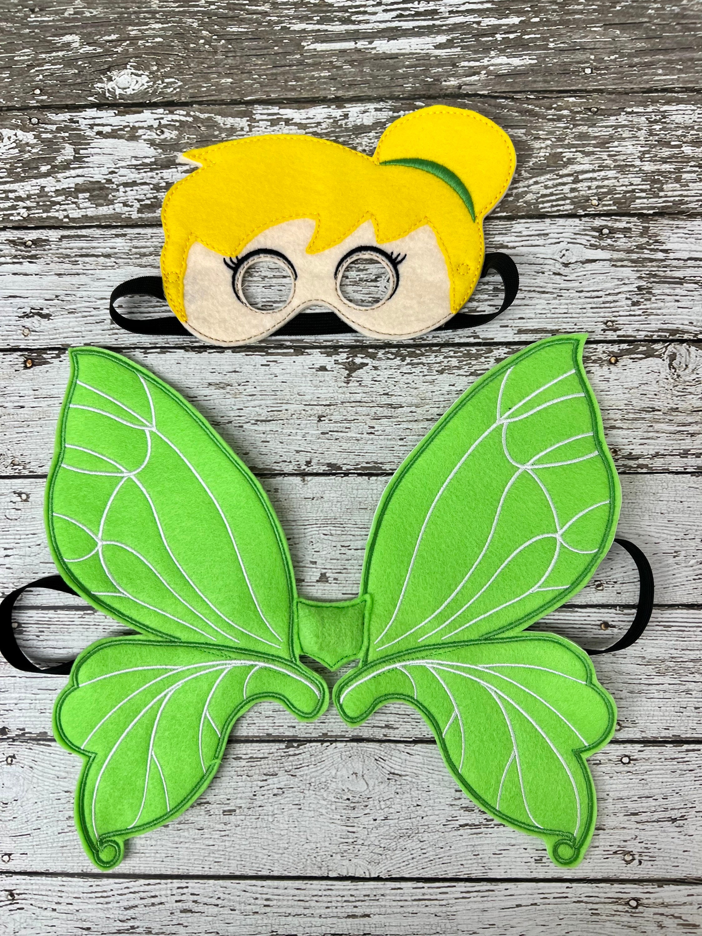 Fairy Mask Fairy Wings Fairy Costume Green Fairy Mask Green - Etsy