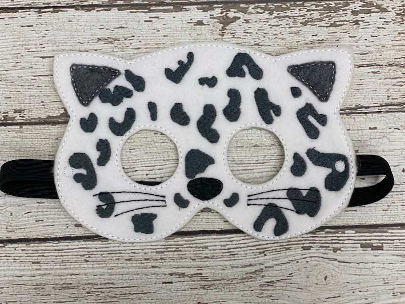 Snow Leopard Animal Mask Snow Leopard Costume African Cat Mask - Etsy
