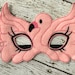 Flamingo Mask Flamingo Masks Pink Flamingo Mask Halloween | Etsy