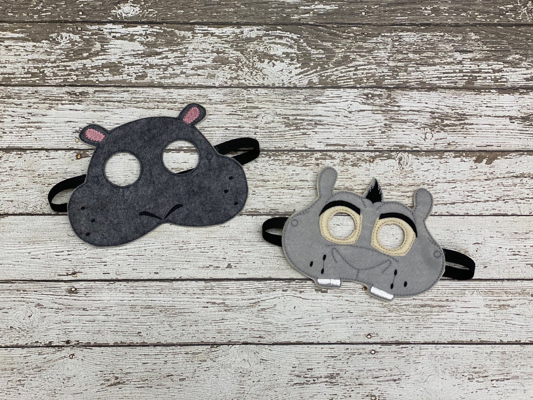 Hippopotamus Mask Hippopotamus Costume African Animal Masks Hippo Mask ...