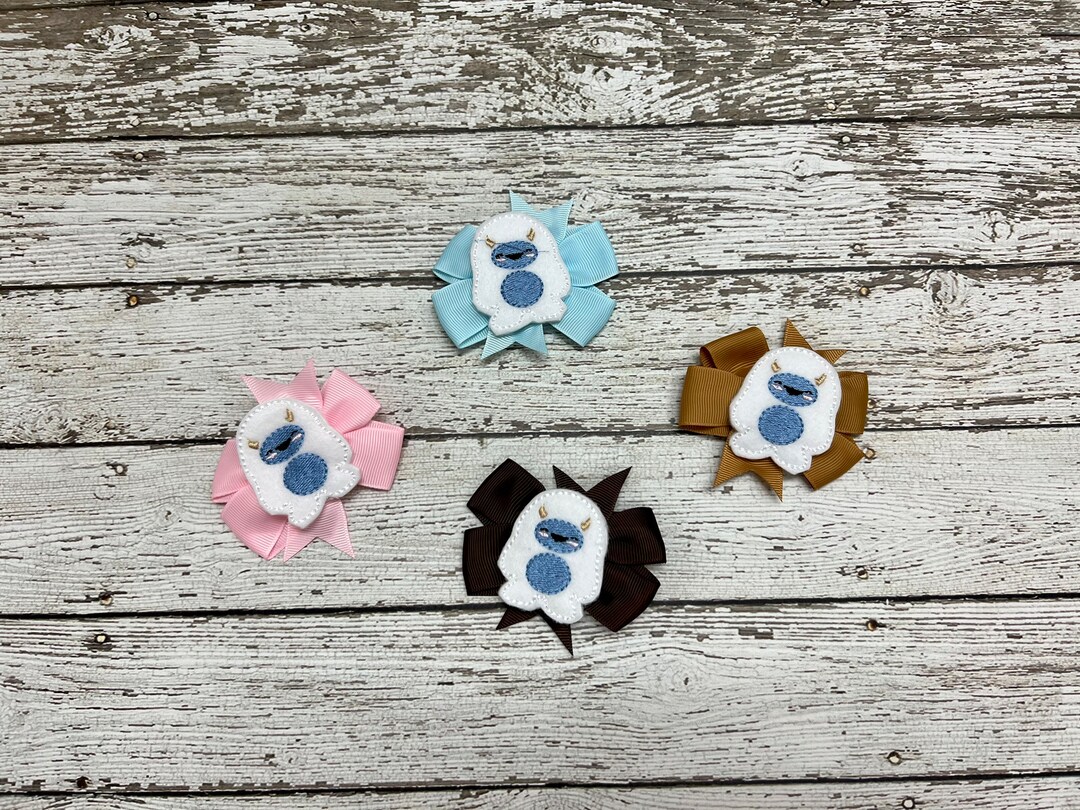 Yeti Hair Bow: Sasquatch Bigfoot Girl Hair Clip - Etsy
