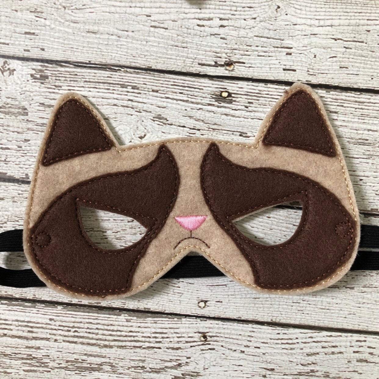 Grouchy Cat Costume Grumpy Cat Mask Grouchy Cat Mask Grouchy - Etsy