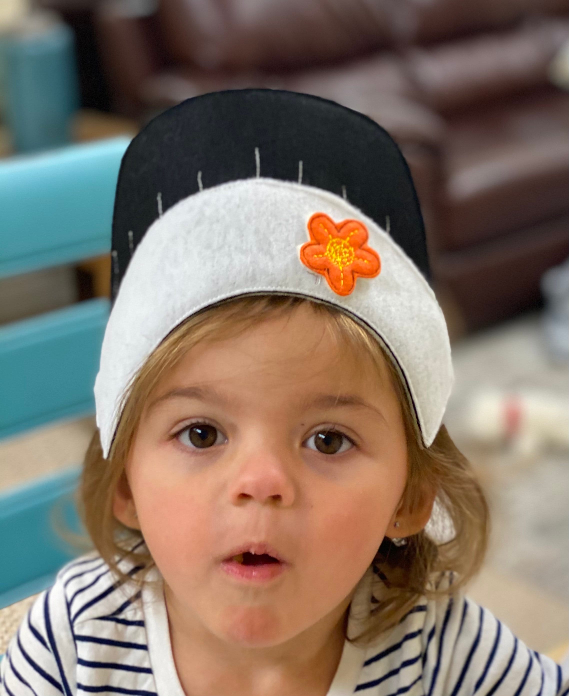 Thanksgiving Dress-up Headband: Embroidered Felt Pilgrim Hat & Indian ...