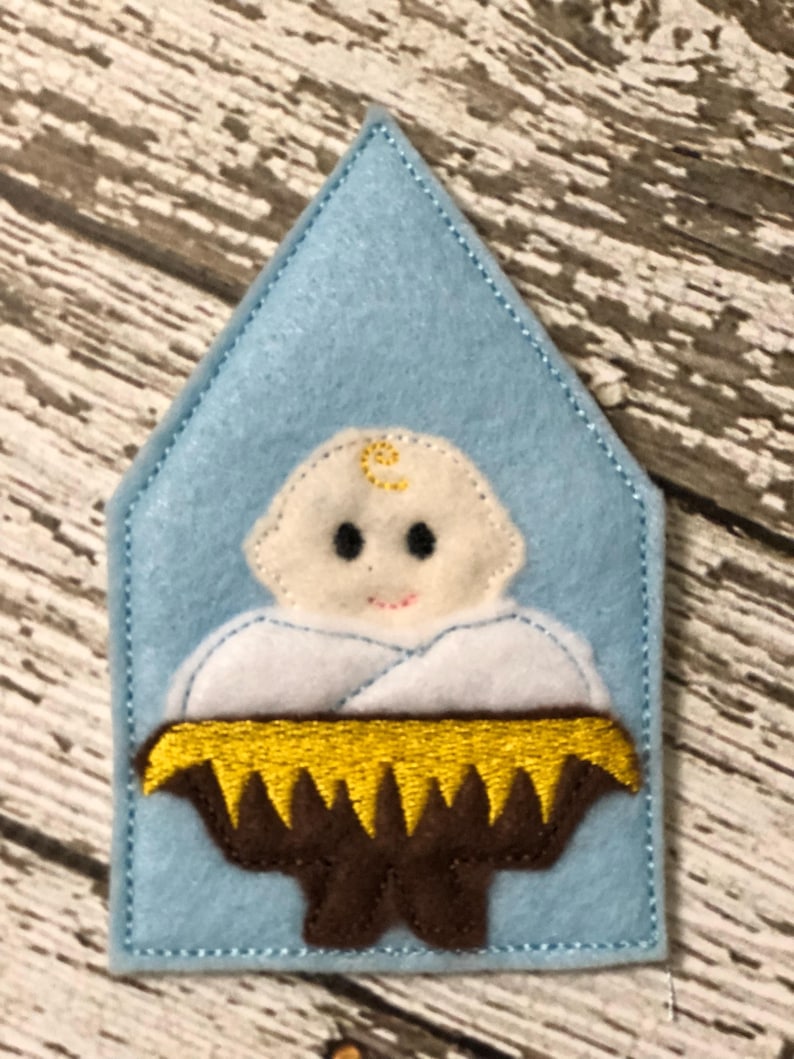 Nativity Finger Puppet Set Felt Finger Puppets for Kids Handmade Finger ...