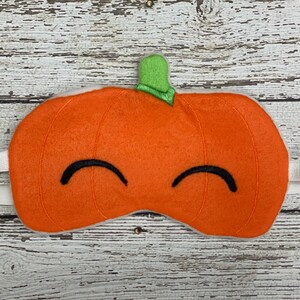 Pumpkin Sleep Mask Pumpkin Sleeping Mask Eye Mask Eye Pillow Blindfold ...