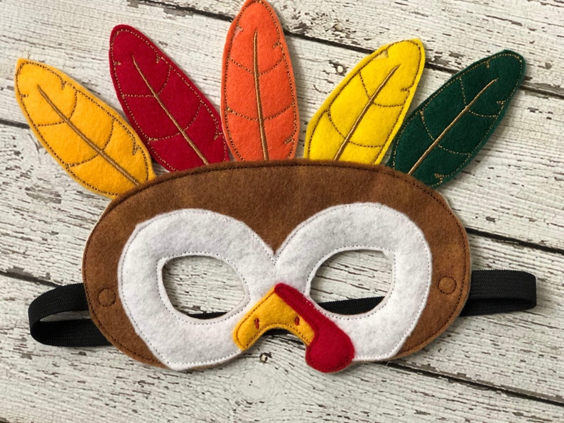 Farm Animal Felt Masks Duck Mask Turkey Mask Chicken Mask - Etsy