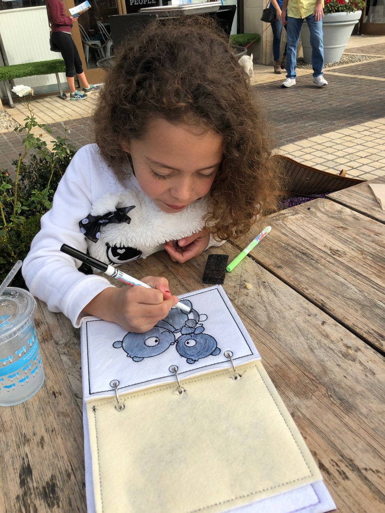 Farm Reusable Coloring Pages Farm Animals Busy Book Farm Quiet - Etsy