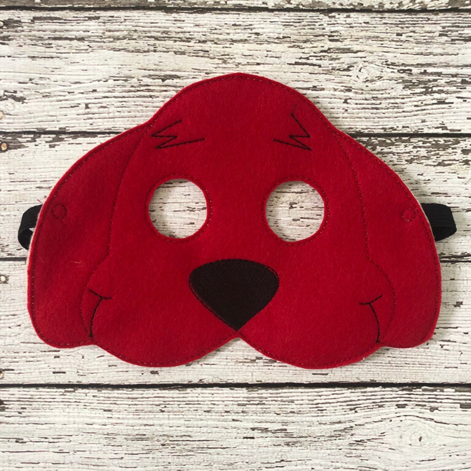 Red Dog Mask Red Dog Costume Red Dog Felt Mask Book Report - Etsy