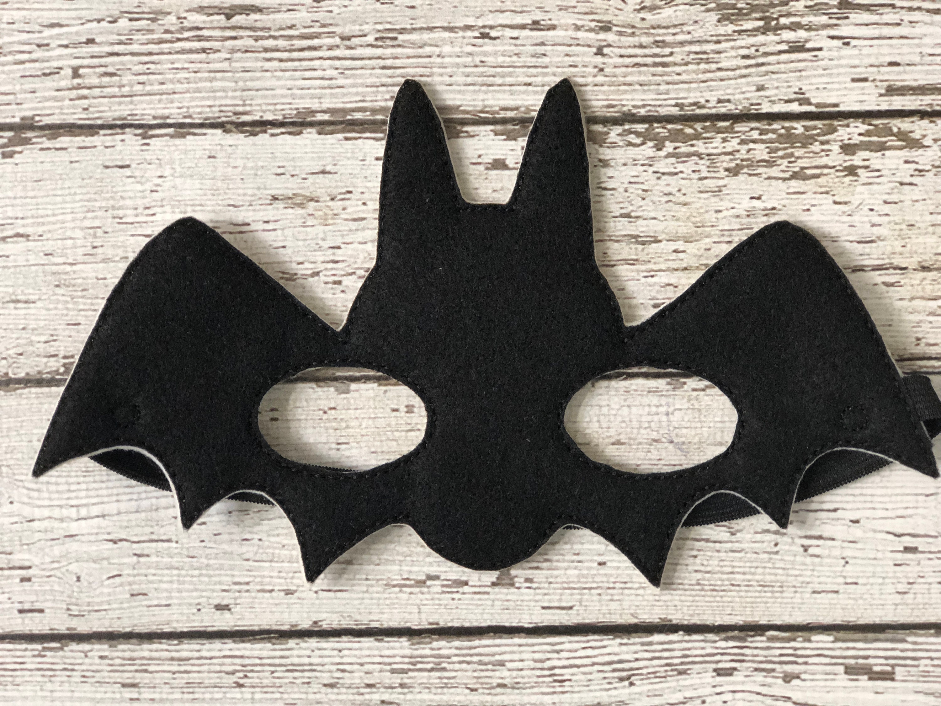 Bat Mask Bat Costume Animal Mask Felt Mask Halloween Mask - Etsy