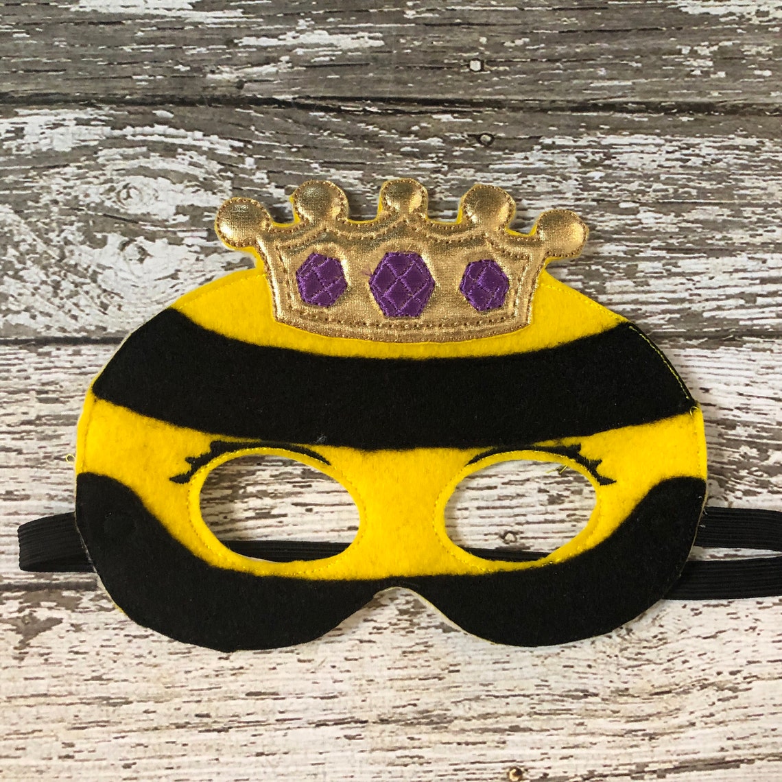 Bumble Bee Mask Bee Mask Bee Costume Insect Mask Queen Bee | Etsy