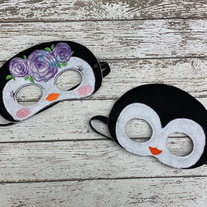 Penguin Mask - Etsy