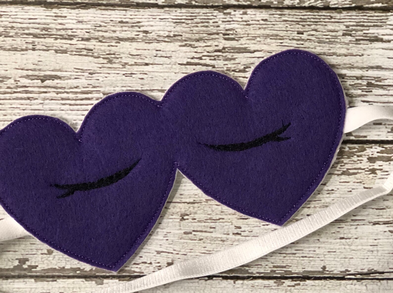 Heart Sleep Mask Valentine Sleeping Mask Eye Mask Eye Pillow - Etsy