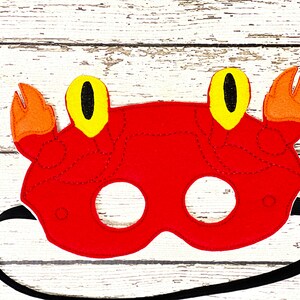 Crab Mask Crab Costume Sea Life Masks Ocean Life Kids Masks Kids ...
