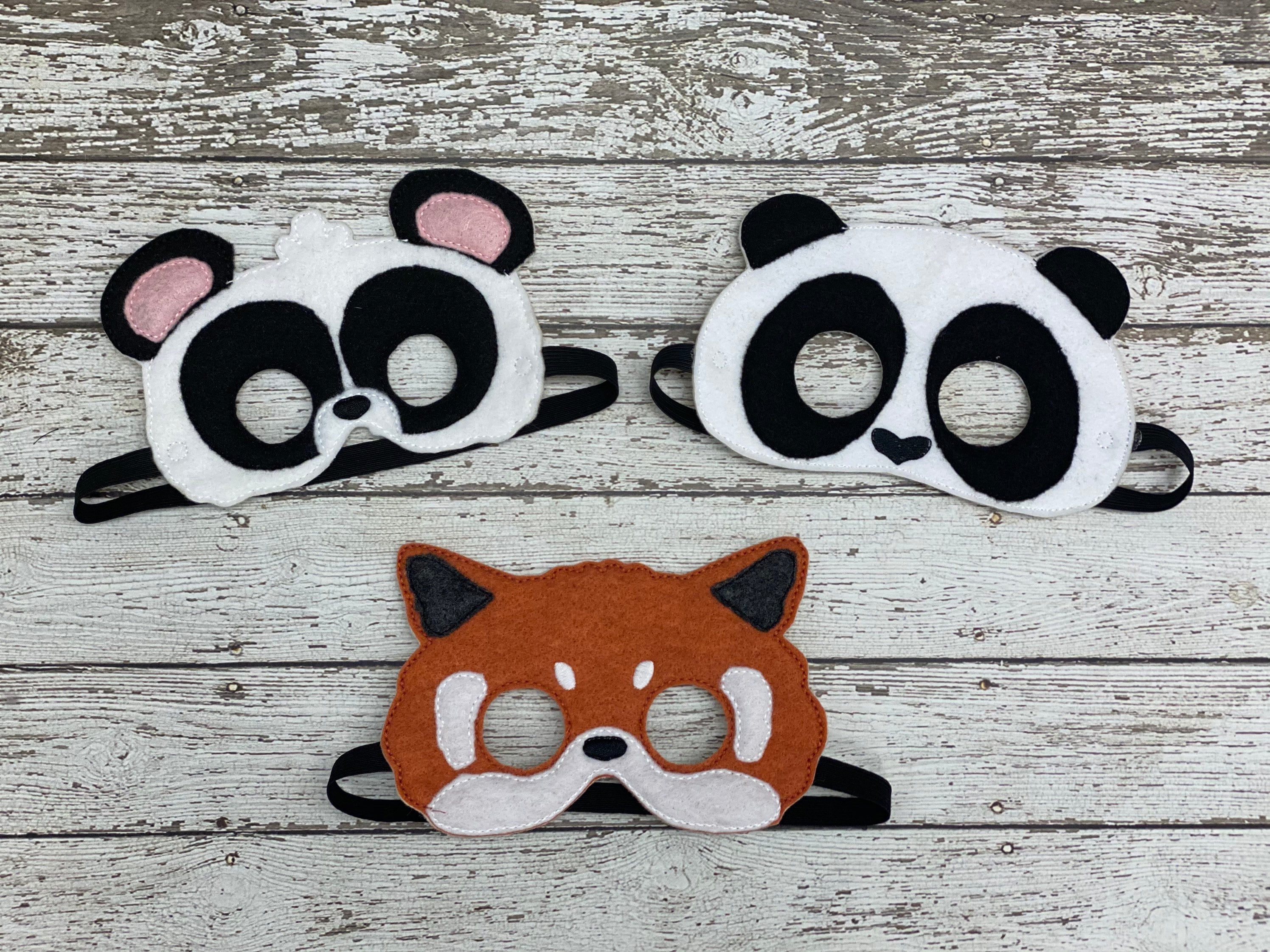 Panda Halloween Mask Felt - Etsy