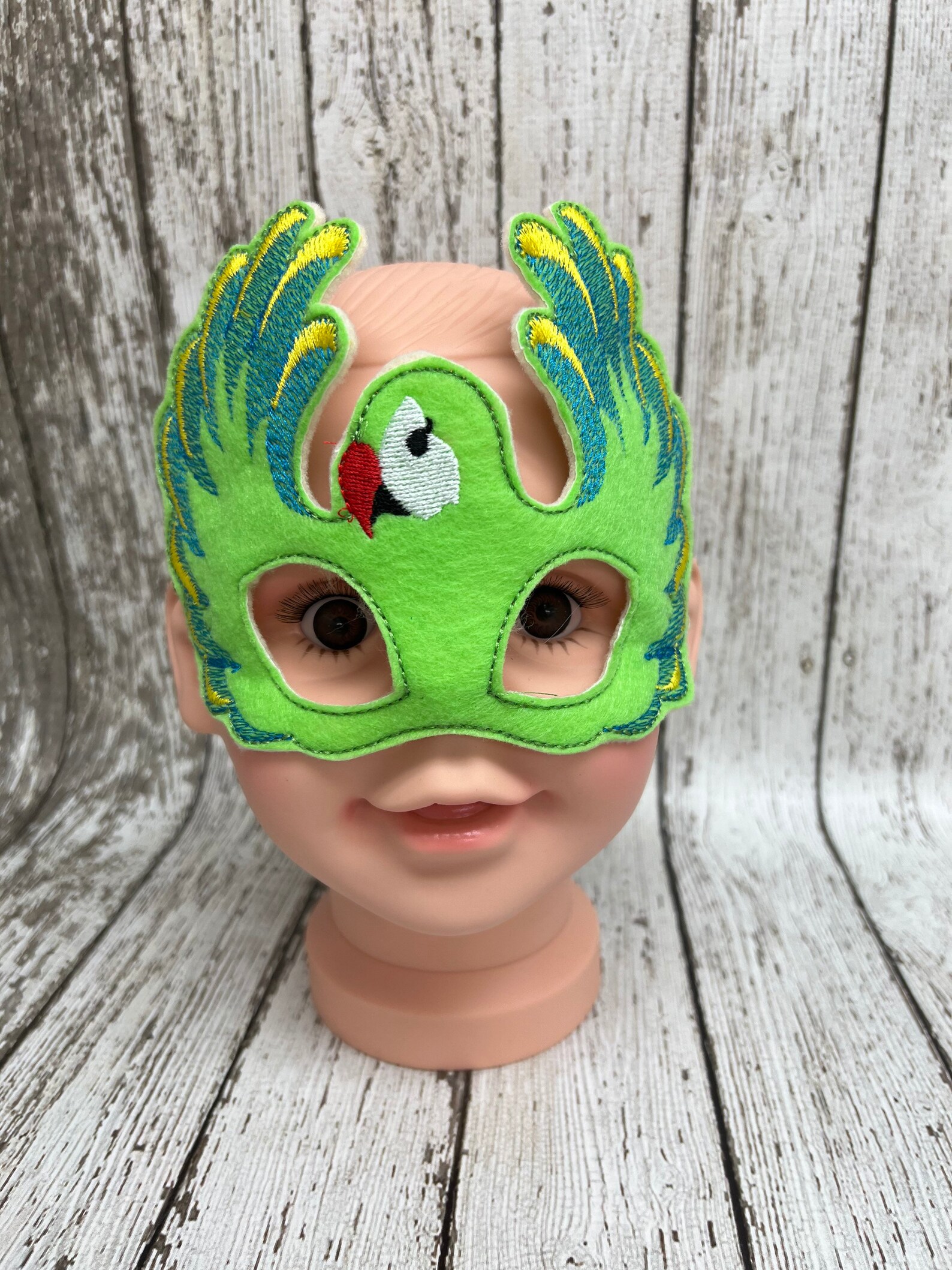 Parrot Mask Parrot Masks Halloween Mask Bird Mask Bird Costume Parrot ...