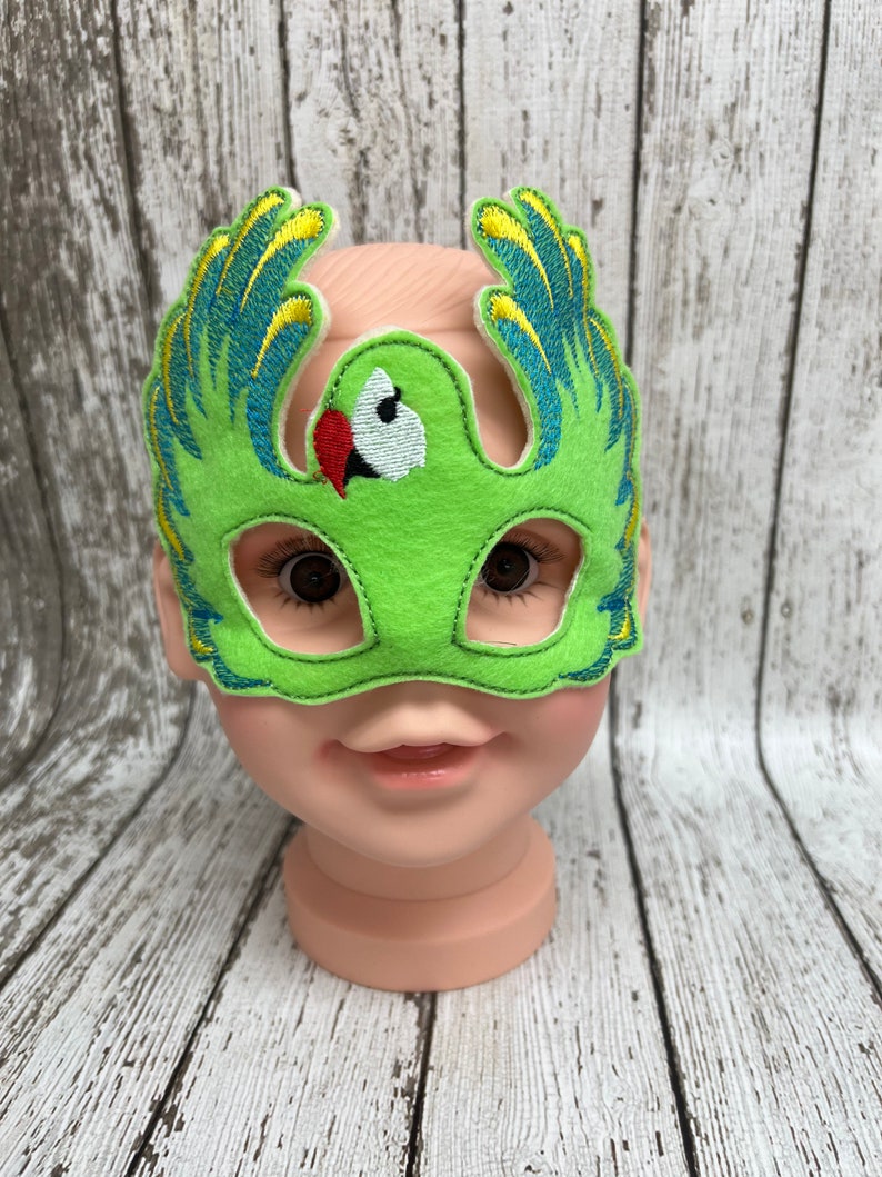 Parrot Mask Parrot Masks Halloween Mask Bird Mask Bird Costume Parrot ...