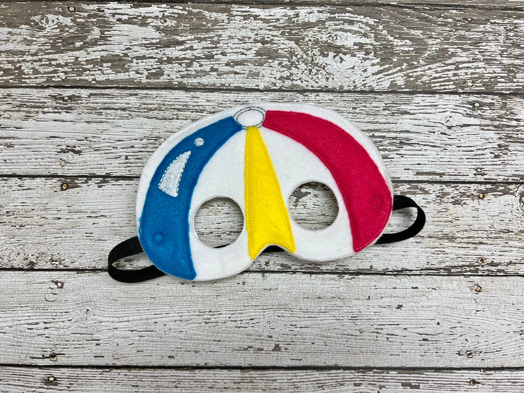 Beach Ball Mask Beach Ball Costume Halloween Mask Beachball Mask Beach ...