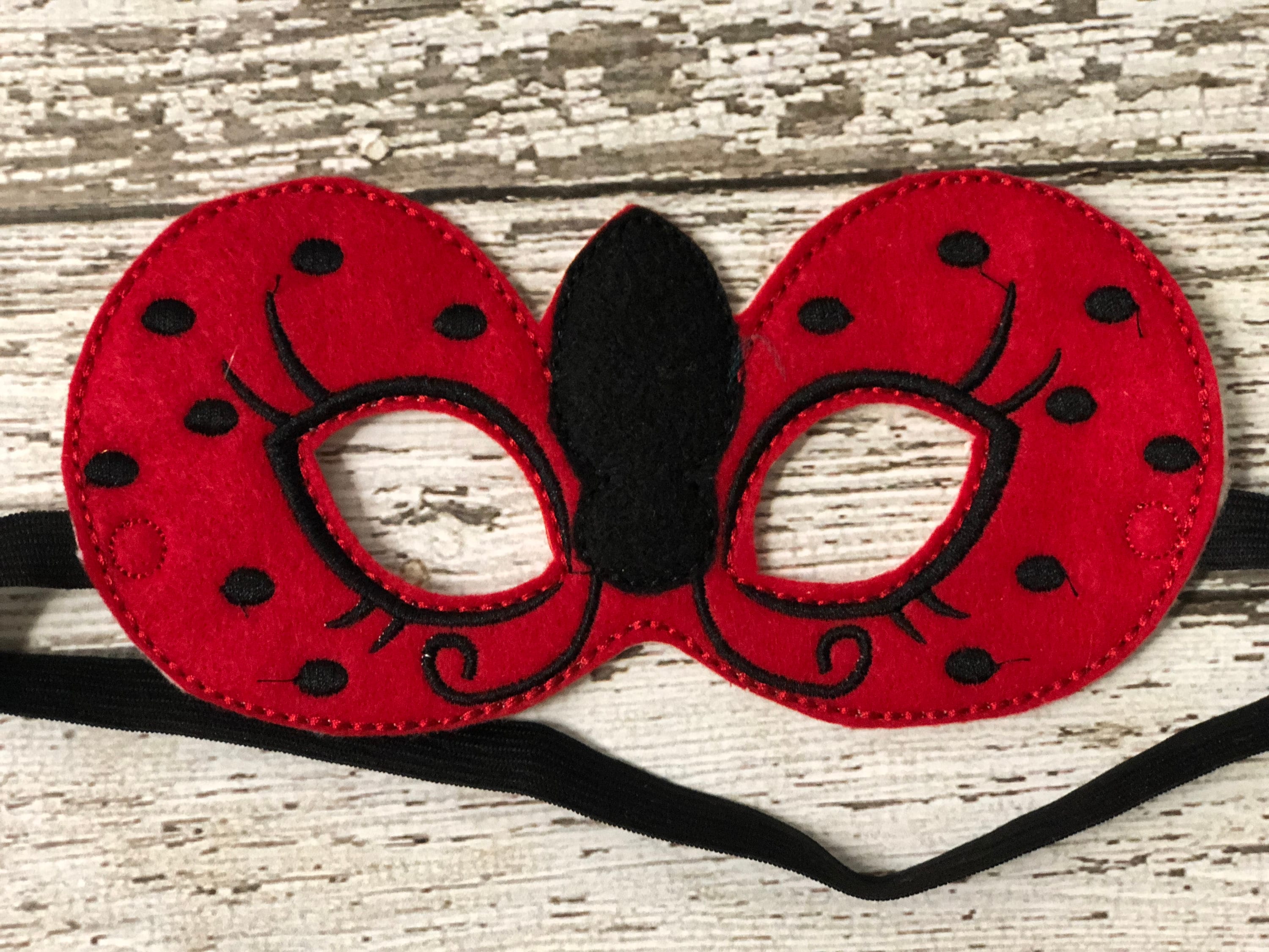 Ladybug Felt Mask Lady Bug Mask Insect Mask Ladybug Costume - Etsy