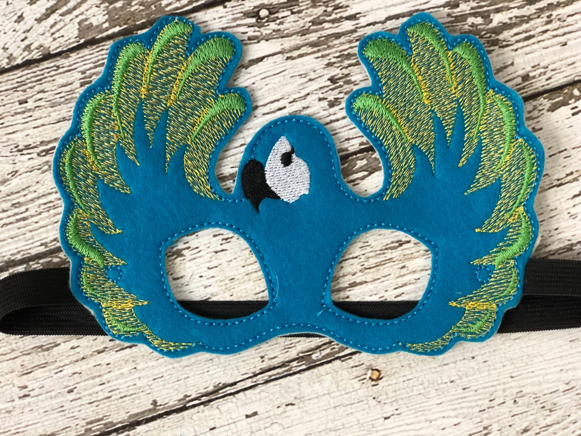 Parrot Mask Parrot Masks Halloween Mask Bird Mask Bird Costume Parrot ...