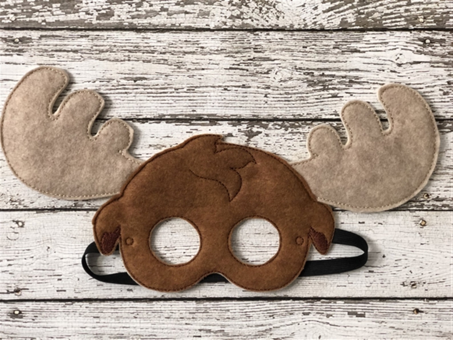 Moose Mask Elk Mask Woodland Animal Masks Kids Masks Kids | Etsy