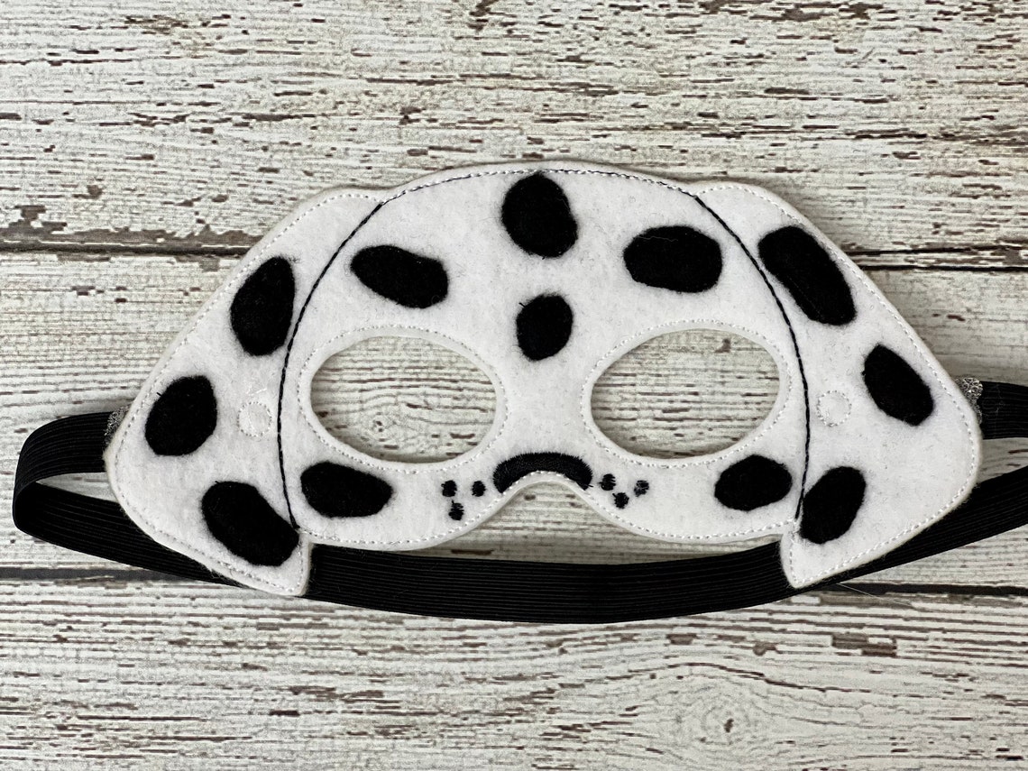 Dalmatian Dog Costume Dalmatian Mask Dog Mask Dog Tail Dog - Etsy