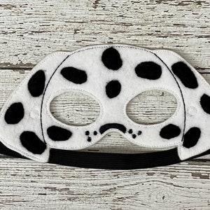Dalmatian Dog Costume Dalmatian Mask Dog Mask Dog Tail Dog Mitts ...