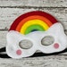 Rainbow Mask Rainbow Costume Cloud Mask Cloud Costume Weather Mask Gods ...