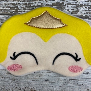 Princess Sleep Mask Princess Sleeping Mask Eye Mask Eye Pillow ...