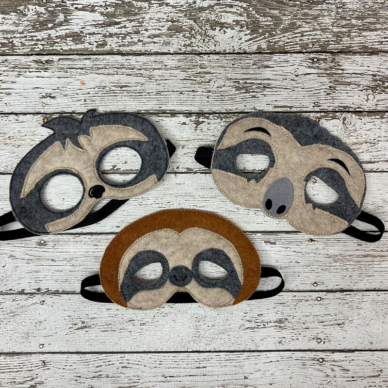 Sloth Mask - Etsy