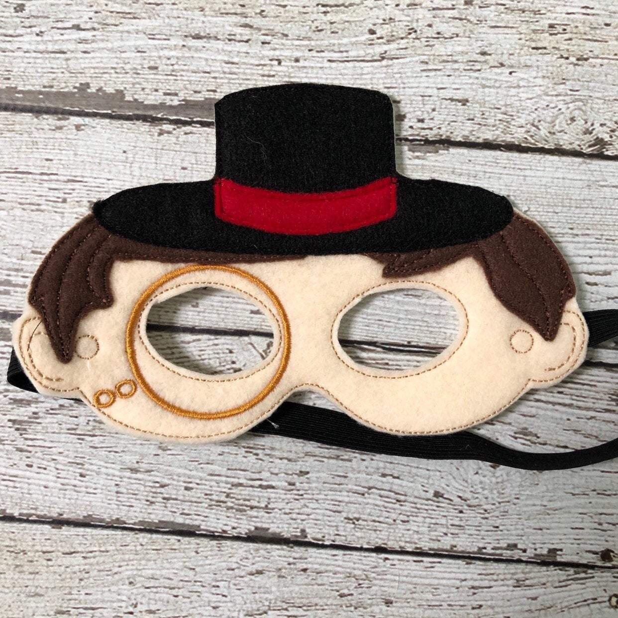 Embroidered Felt Circus Masks: Party Favors, Costume Dress-up - Etsy