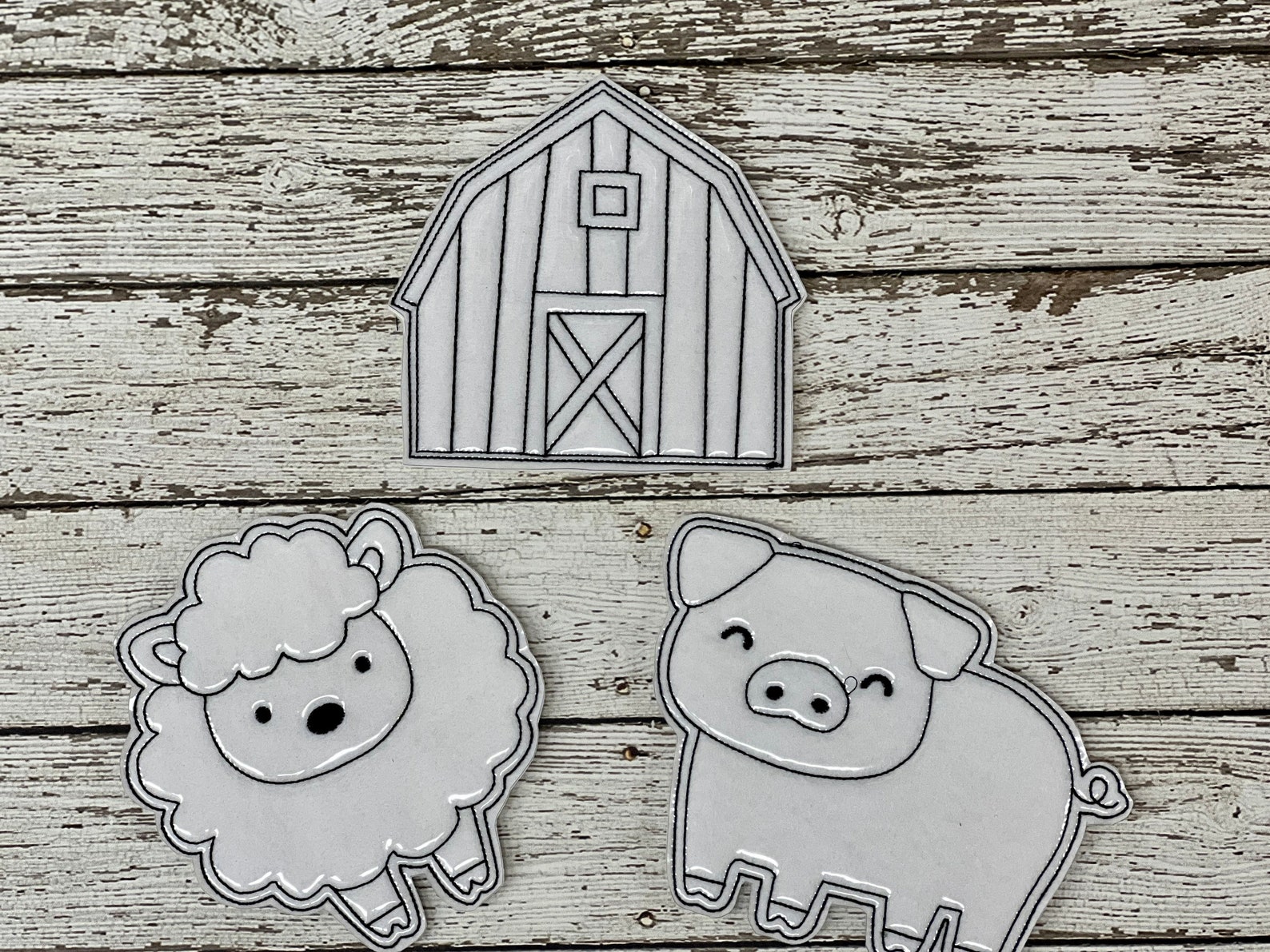 Farm Reusable Coloring Pages Farm Animals Busy Book Farm Quiet - Etsy