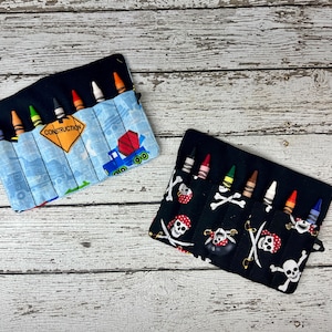 On-the-go Convenient Crayon Carrier With Crayon Set - Perfect for Quiet ...