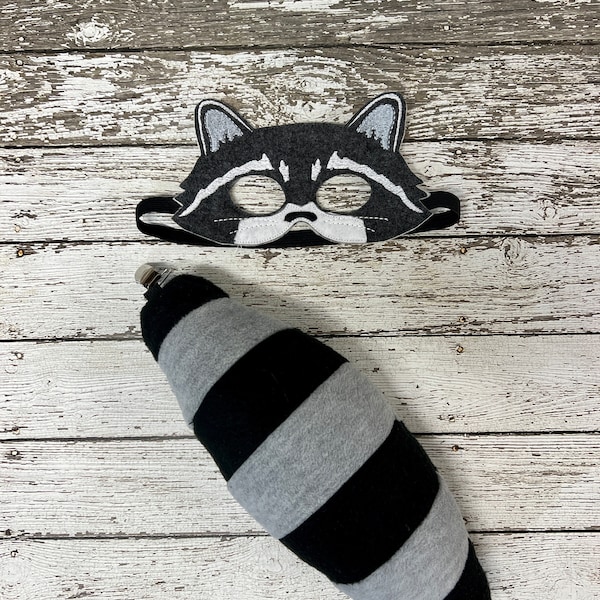 Therian Raccoon Mask - Etsy