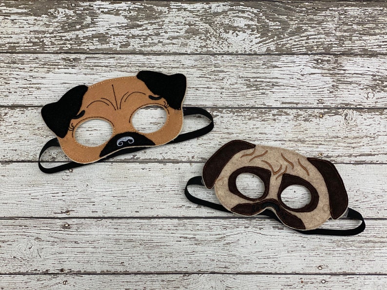 Pug Mask Pug Dog Costume Pug Costume Pet Mask Animal Mask Dog - Etsy
