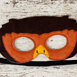 Robin Mask Robin Costume Bird Mask Bird Costume Animal Felt Mask Bird ...
