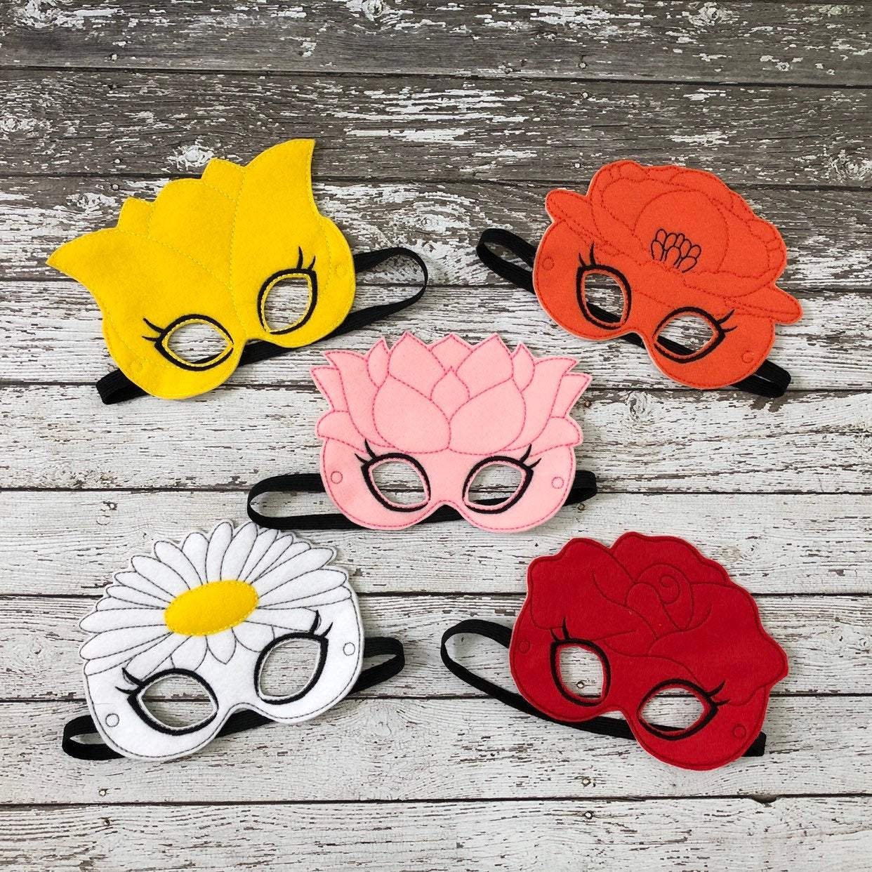 Flower Mask Flower Costume Daisy Mask Hibiscus Mask Lily Mask | Etsy