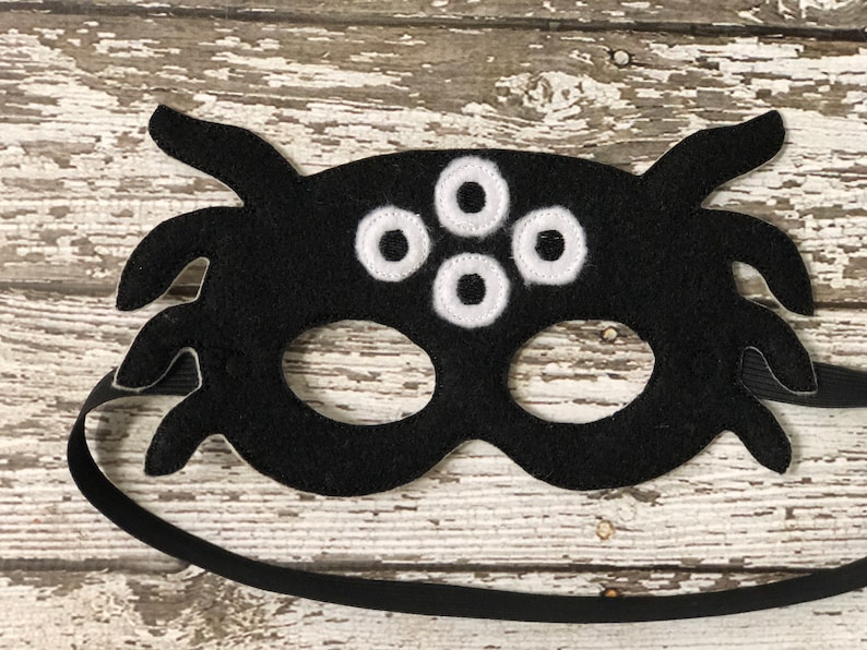 Spider Mask Bug Mask Insect Mask Halloween Felt Mask Spider - Etsy