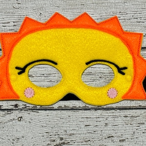 Embroidered Felt Planet Mask: Kids Halloween Costume, Dress up Party ...