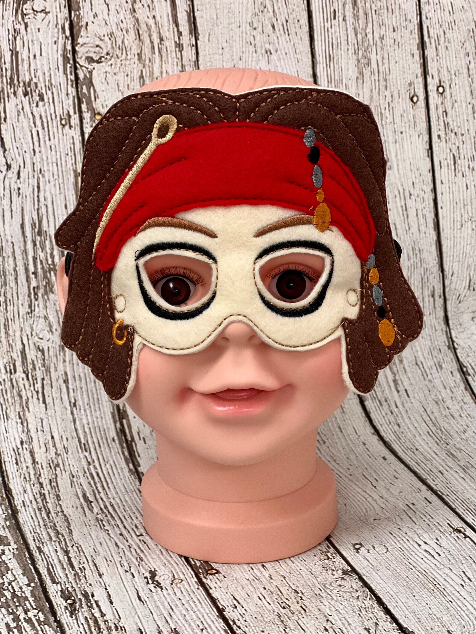 Pirate Mask Pirate Costume Pirate Captain Mask Pirate Captain - Etsy