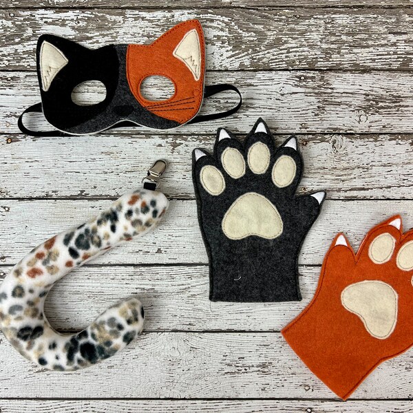 Therian Calico Cat Mask - Etsy