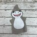 Shark Hand Puppet Shark Puppet Shark Fleece Handpuppet Animal Puppet ...